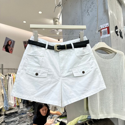 WUZHINVHAI物质女孩工装短裤