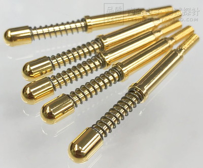 华荣镀金圆头测试探针