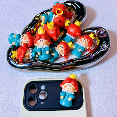 Wendy当我和你在一起 红发小女孩 公盲盒配件 奶油胶diy材料 摆件