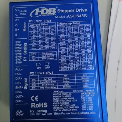 耿耿工控ASD545R  ASD545E HDB两相步进电机驱动器 二手 测试现货