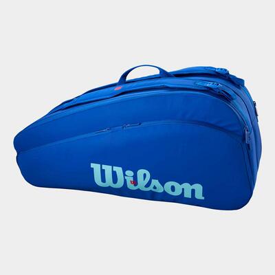 代购Wilson威尔胜网球包12支球拍容量双隔层收纳独立鞋仓
