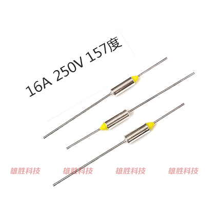 金属温度保险丝热保护16a2度tf