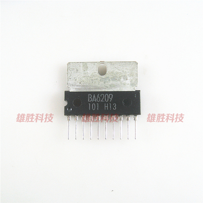 〖原装拆机〗BA6209 铁头 SIP-10脚 电机反向驱动集成电路 IC芯