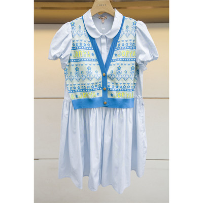 专柜正品春夏时尚淑女O125003E卓雅连衣裙4580元