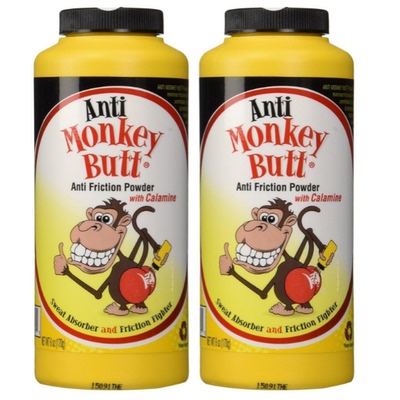 Anti Monkey Butt Powder with Calamine, 6 Ounce (Pack of 2)