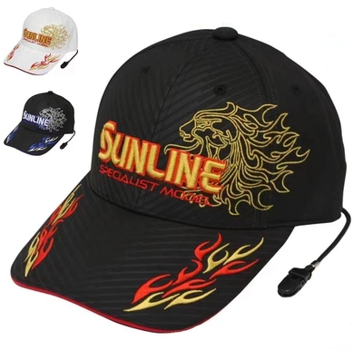 SUNLINE新款桑濑钓鱼帽矶钓海钓路亚帽防晒透气CP3398桑赖钓鱼帽