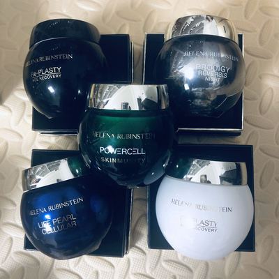 赫连na黑白绷带面霜绿宝精华瓶子大牌护肤装饰样板间拍照展示道具