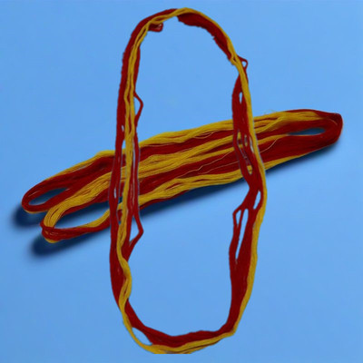 宝宝挂脖长命线满月礼线五彩红绳