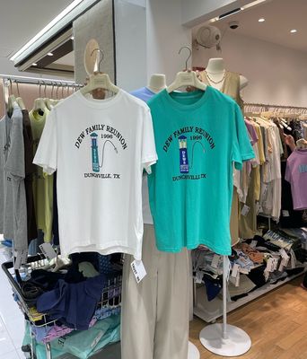 常规纯棉女时尚休闲短袖