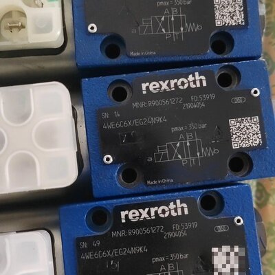 议价Rexroth力士乐电磁换向阀4WE6C6X/EG24N9K可维修