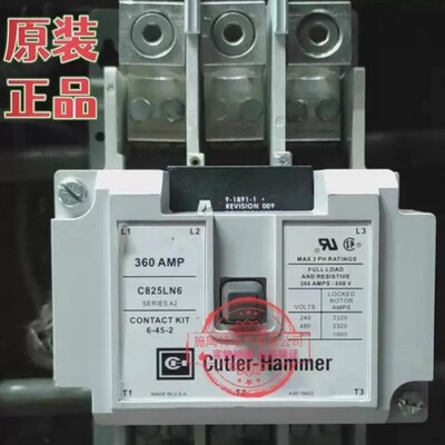 议价议价询价Cutler-Hammer/卡特拉汉莫空调接触器C825LN6 11