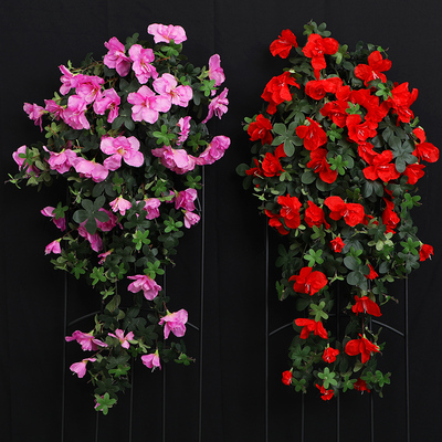 仿真杜鹃花假花映山红壁挂花装饰