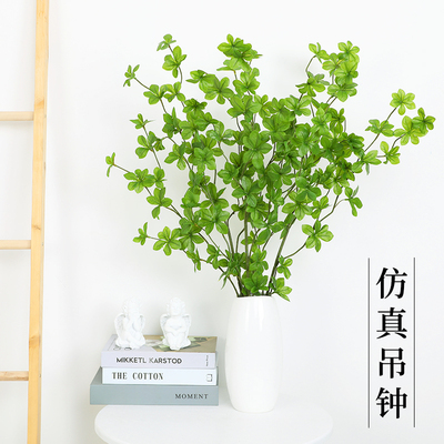 仿真绿植物摆件吊钟室内客厅装饰