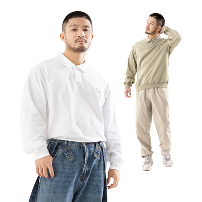 刺绣休闲长袖MMLABCREW