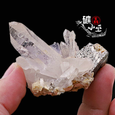 瑶岗仙萤石水晶天然原石摆件