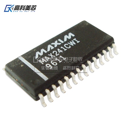 高科美芯云野 IC集成电路 MAX241CWI SOP28 线路收发器（一个）