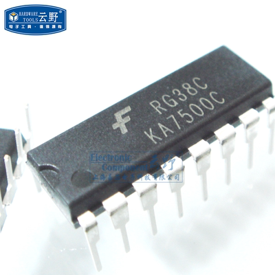 高科美芯云野IC集成电路KA7500C DIP16直插 开关控制器（一个）