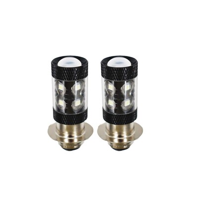 高亮款  H6/P15D 10SMD 50W摩托车大灯 Yamaha H6M摩托车灯高流明