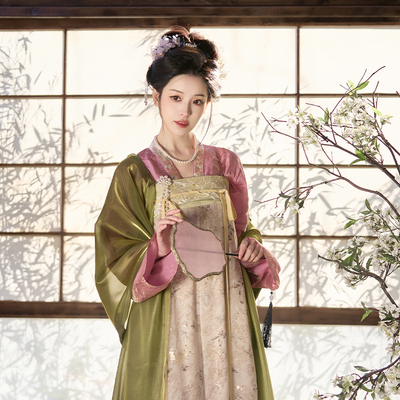 立春·万古生香 清水溪汉初唐制汉服国风日常显瘦齐胸裙对襟短袄