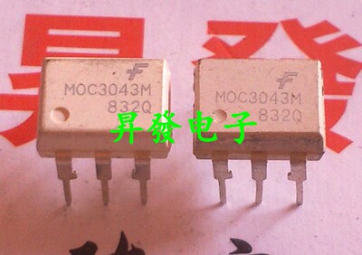 〖昇發电子〗光电耦合器 MOC3043M MOC3043 直插 DIP