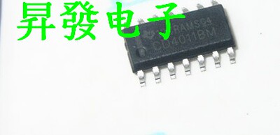 〖昇發电子〗四2输入端与非门 CD4011 CD4011BM CD4011BCM  贴片