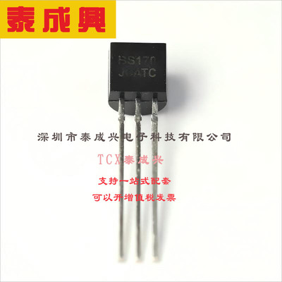BS170 ON(安森美) 场效应管(MOSFET) 830mW 60V 500mA 1个N沟道 T