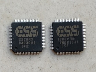 DAC解码器芯片ES9038PRO，ES9039SPRO, 有AK4191+AK4499欢迎咨询