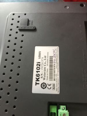 威纶触摸屏TK6102i v5wv人机界面  显示屏 液晶屏 内屏