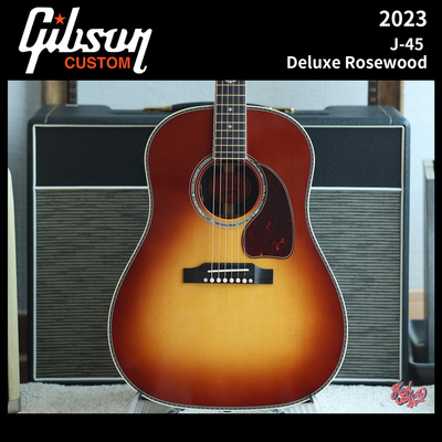 GibsionJ45吉普森木吉他电箱吉他