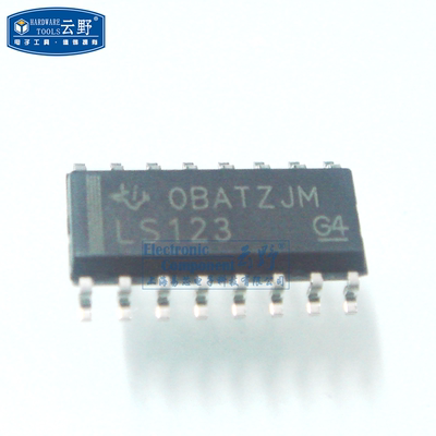 【高科美芯】 IC集成电路74LS123 SOP16贴片 窄体 单稳态多谐振荡