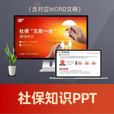 社会保险五险一金政策解读PPT课件 劳动法人力资源社保养老保险