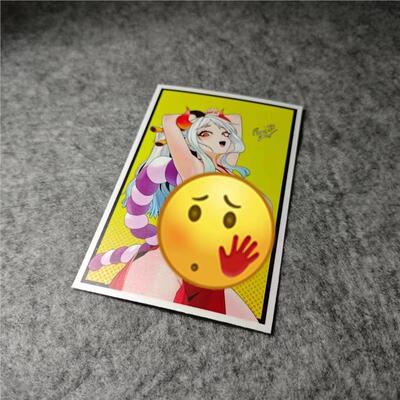 日漫潮流少女搞怪搞笑贴画摩托