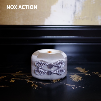 NOX ACTION现为香薰蜡烛真丝盘扣新中式香氛小众高级礼物套装手工