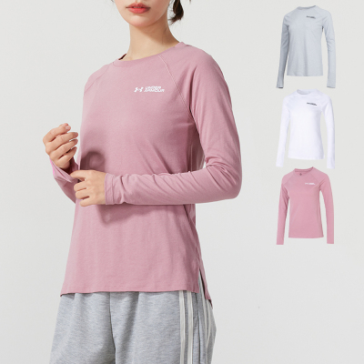 UA安德玛女子Script圆领运动长袖