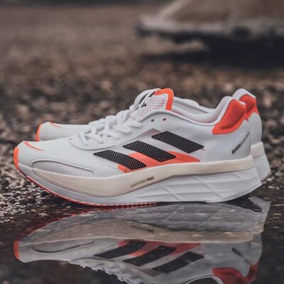 Adidas/阿迪达斯正品ADIZERO BOSTON 男士训练透气跑步鞋FY4079