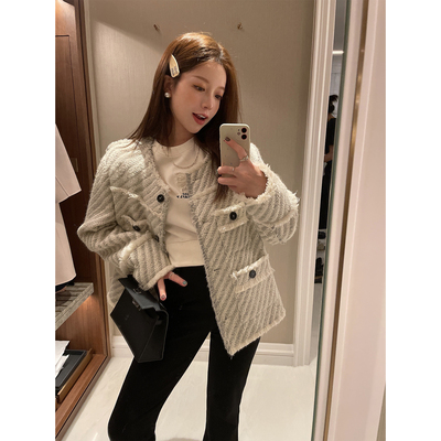 TMHSTUDIO高级感流苏小香风外套