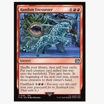 牌客窝 万智牌 随机遇敌 Random Encounter 银 红