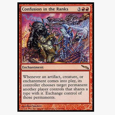 牌客窝 万智牌 身份混乱 Confusion in the Ranks 金 红
