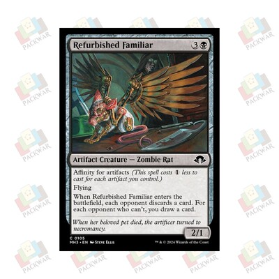 牌客窝 万智牌 复新佣兽 Refurbished Familiar 铁 黑 闪