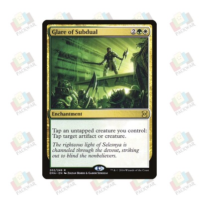 牌客窝 万智牌  威压强光 Glare of Subdual 金 多色