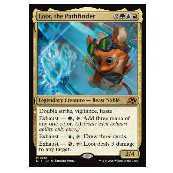 牌客窝 万智牌  寻路烂宝 Loot, the Pathfinder 秘稀 多色
