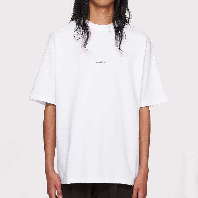 Meanswhile Whole Earth Tee 地球印花纯棉宽松休闲圆领短袖T恤潮