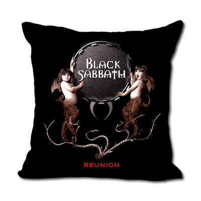 乐队抱枕靠垫 重金属 BLACK SABBATH 黑色安息日乐队包邮
