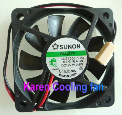 KDE1206PFV3/V1全新原装SUNON/建准6010 DC12V 0.6W静音散热风扇