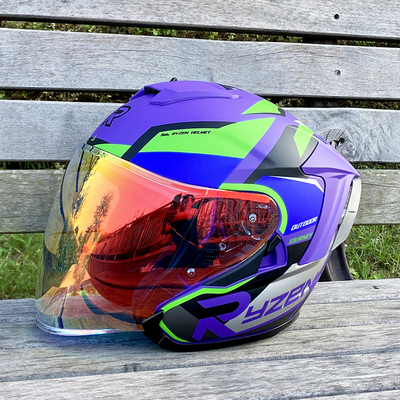 RSVP半盔摩托车头盔四季通用