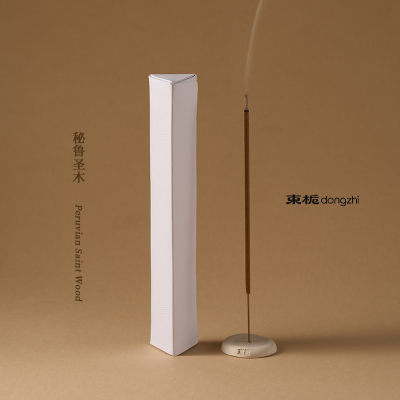 東栀秘鲁圣木线香 PALO SANTO 空间净化天然熏香木质调瑜伽休闲