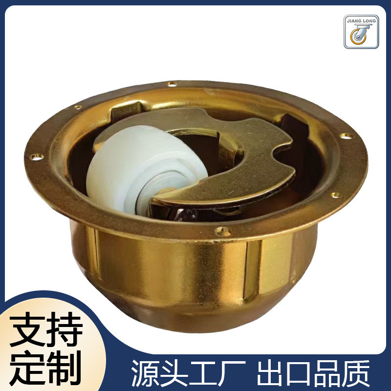 70mm机场运输设备轮江龙精密脚轮制造免维护型精密脚轮运输脚轮