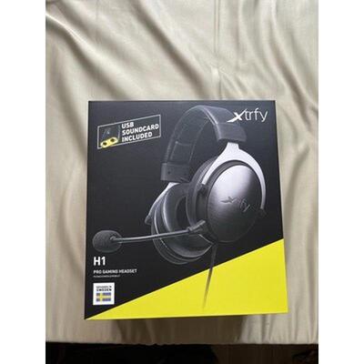 现货销售Xtrfy H1/H2职业电竞游戏耳机FPS头戴式耳麦有线usb