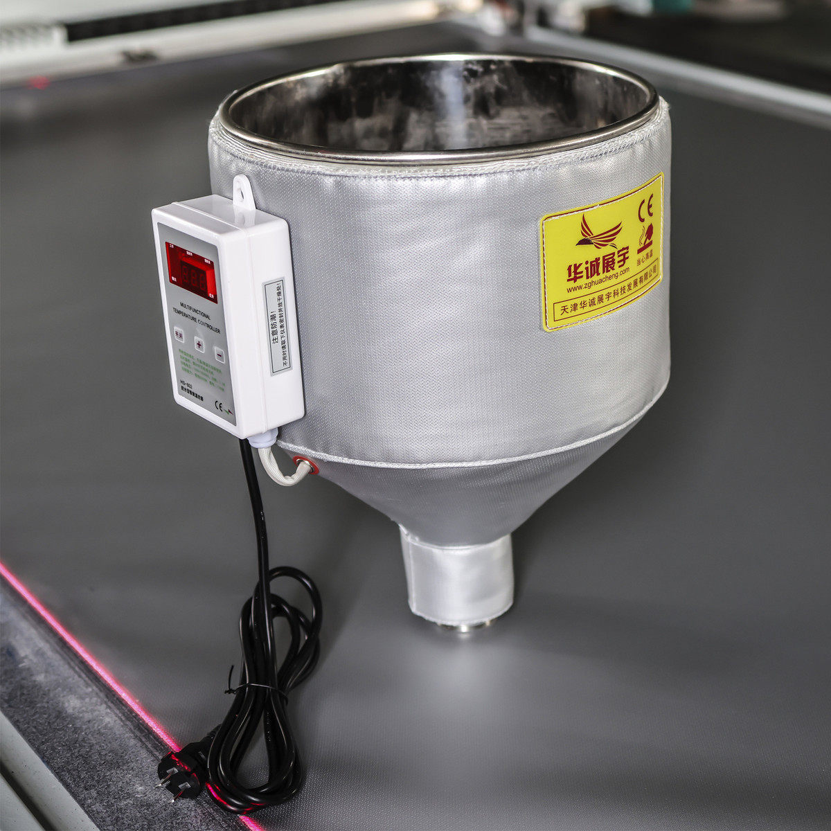 漏斗加热套 非标设备高温加热器 可拆卸柔性保温衣工业保温加热毯
