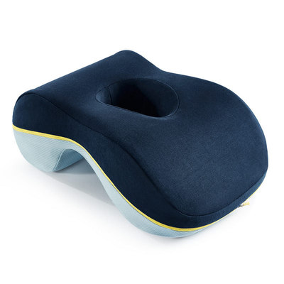 佳奥记忆棉趴睡午睡枕竹炭磁力款 J25D02CS1藏青色含便携式收纳袋